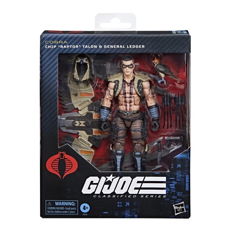 CHIP "RAPTOR" TALON & GENERAL LEDGER - GI JOE - CLASSIFIED SERIES