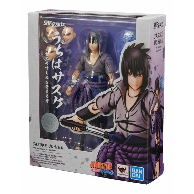 SASUKE UCHIHA (HE WHO BEARS ALL HATRED) - NARUTO - SH FIGUARTS